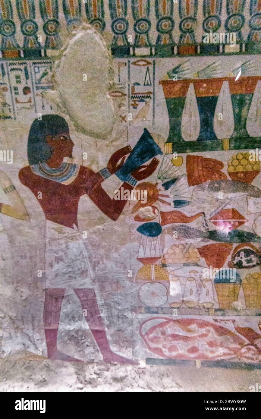 Tomb of nakht hi-res stock photography and images - Alamy