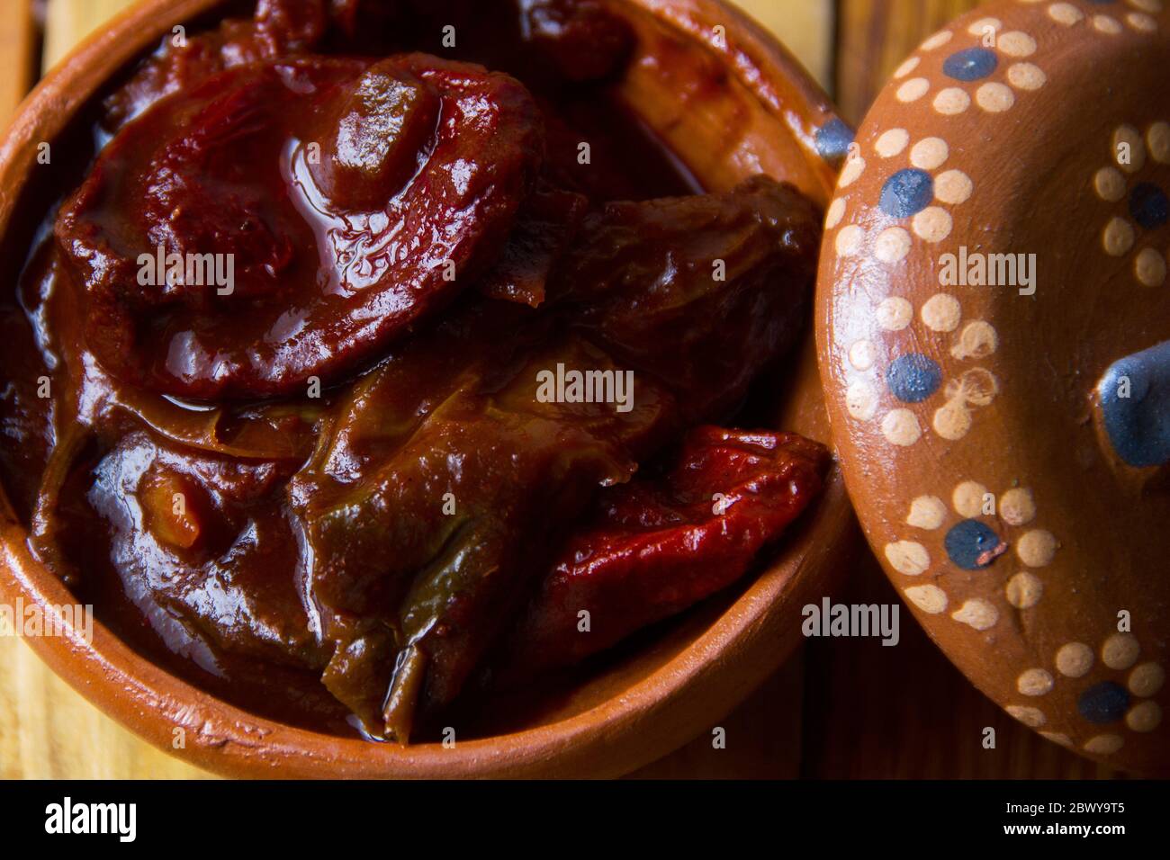 Authentic mexican chipotle peppers Stock Photo - Alamy