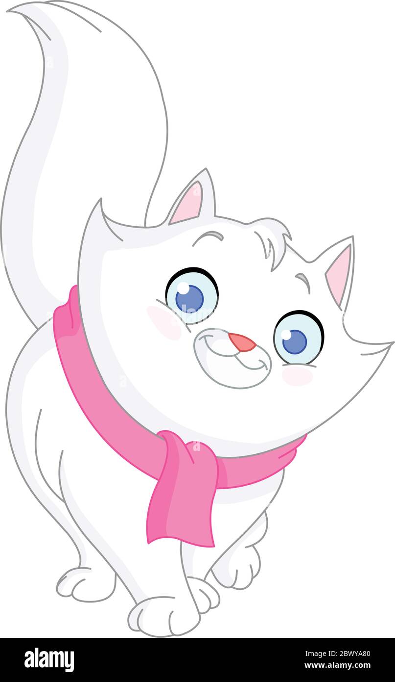 Cute adorable animal cat Cut Out Stock Images & Pictures - Alamy