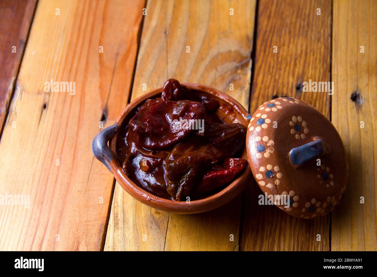 Traditional mexican chipotle peppers Stock Photo - Alamy