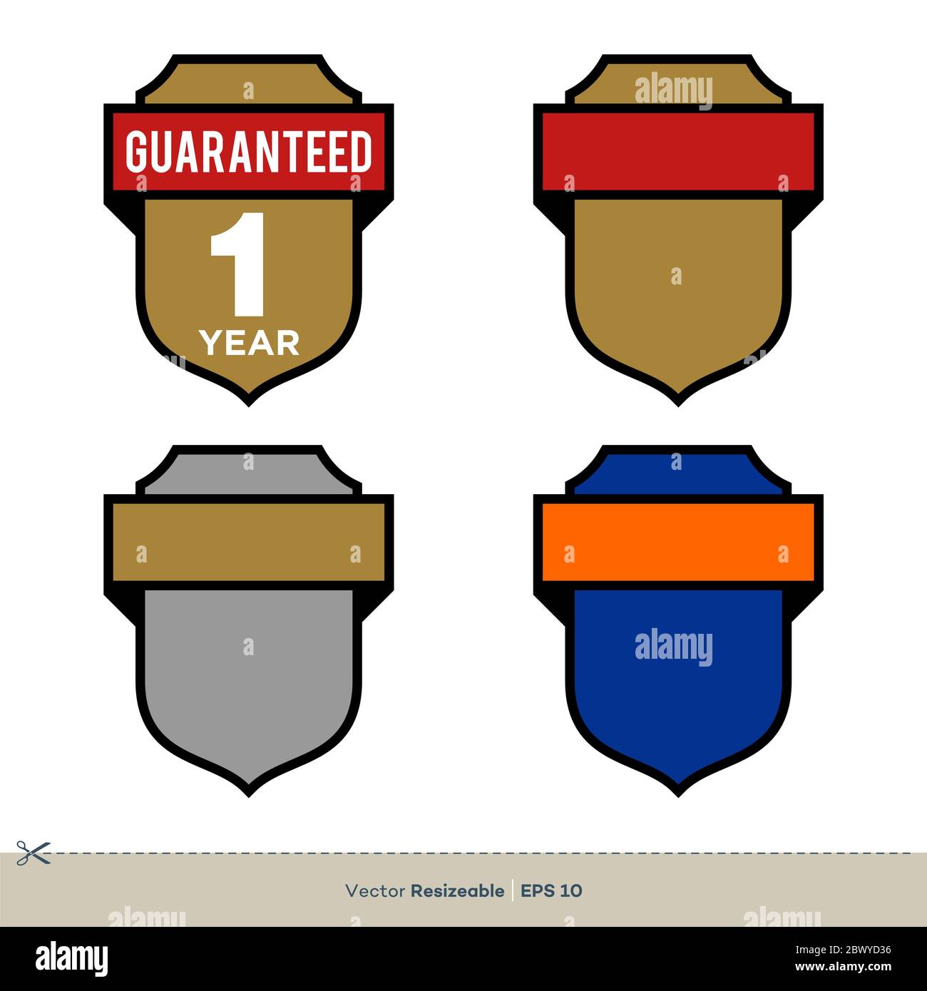 Shield Vector Emblem Guarantee Template Illustration Design. Vector EPS ...