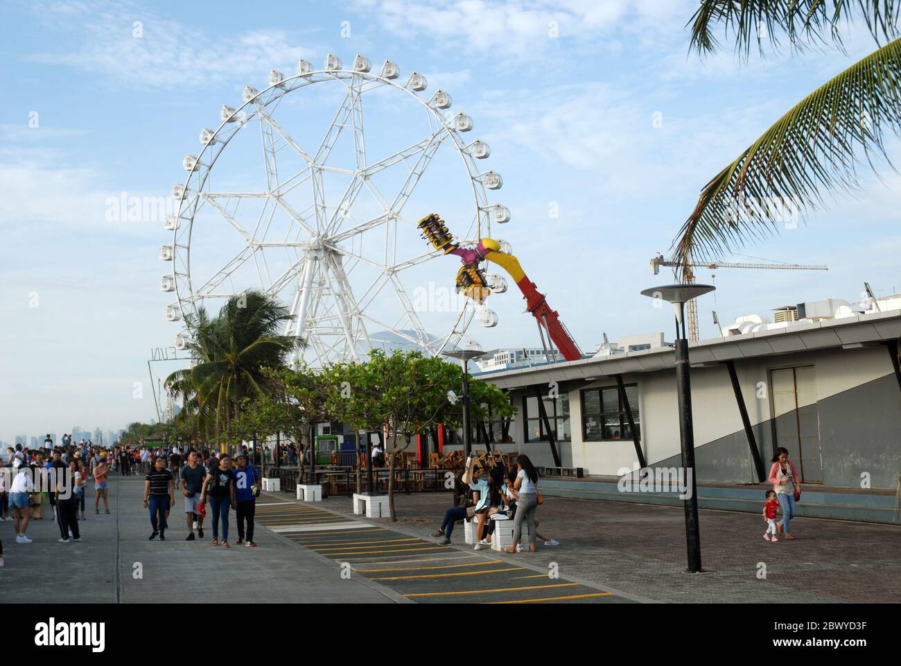 Ferris Wheel outside the Mall of Asia, Pasay, Metro Manila, The ...