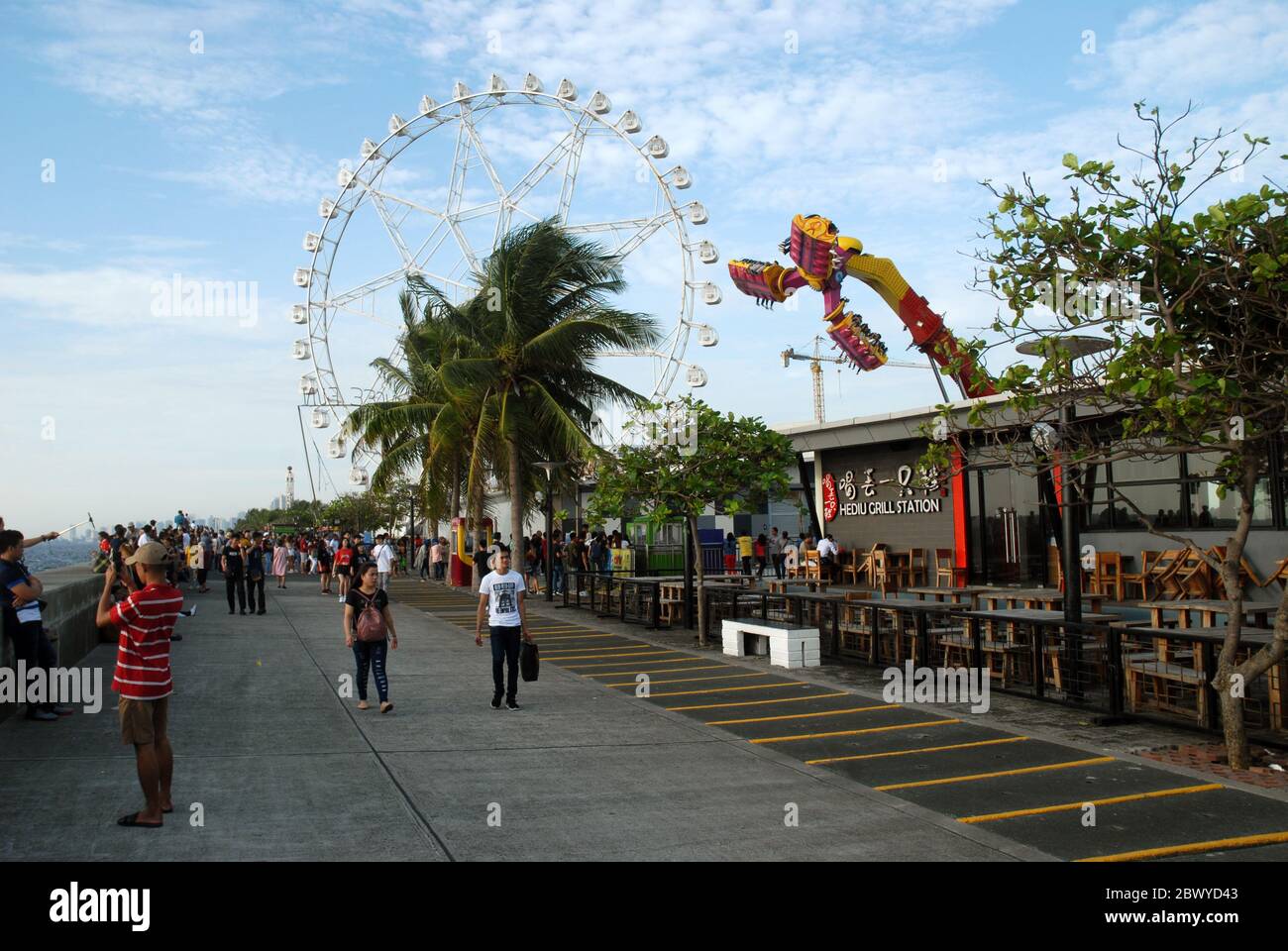 Ferris Wheel outside the Mall of Asia, Pasay, Metro Manila, The ...