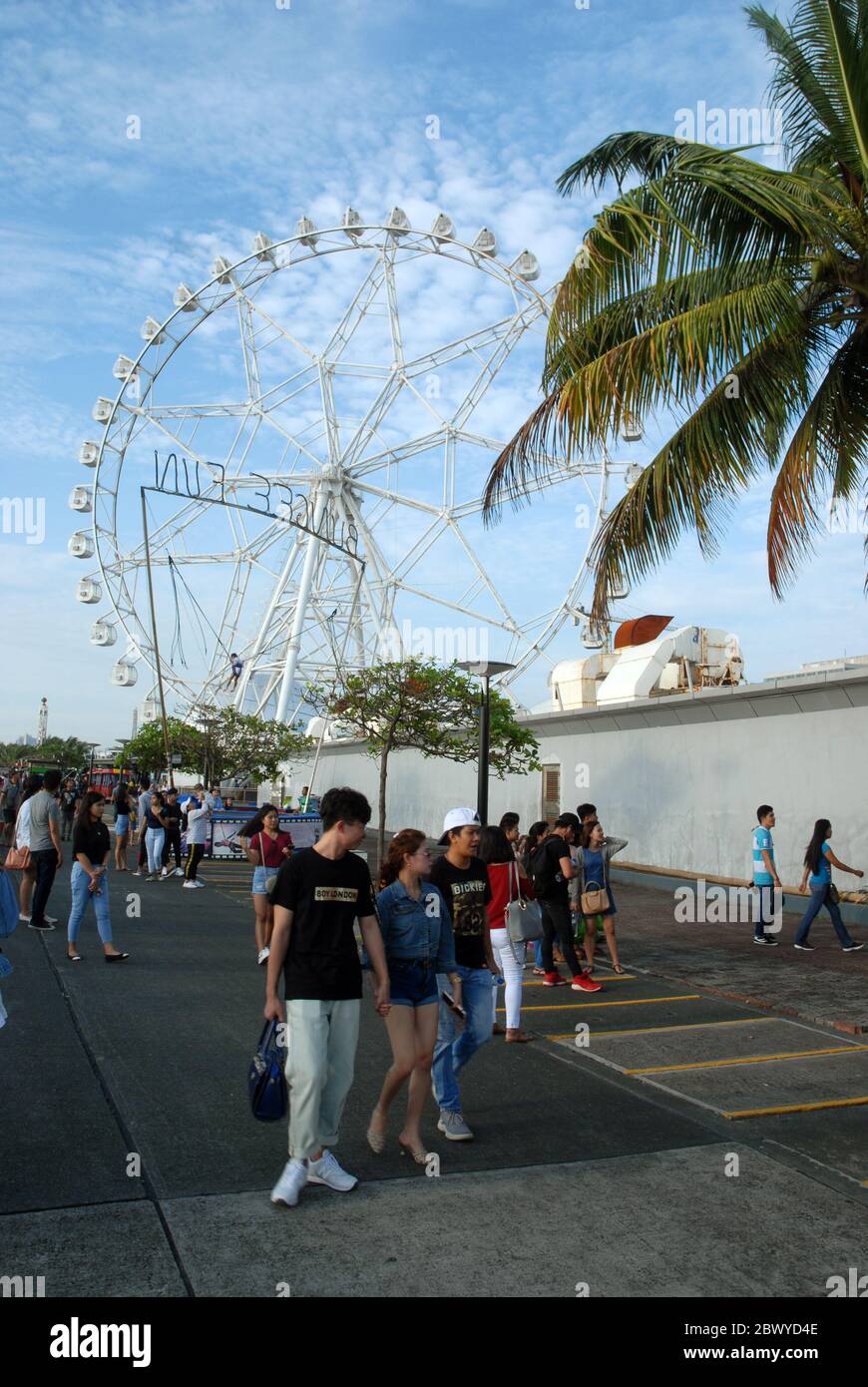 Ferris Wheel outside the Mall of Asia, Pasay, Metro Manila, The ...