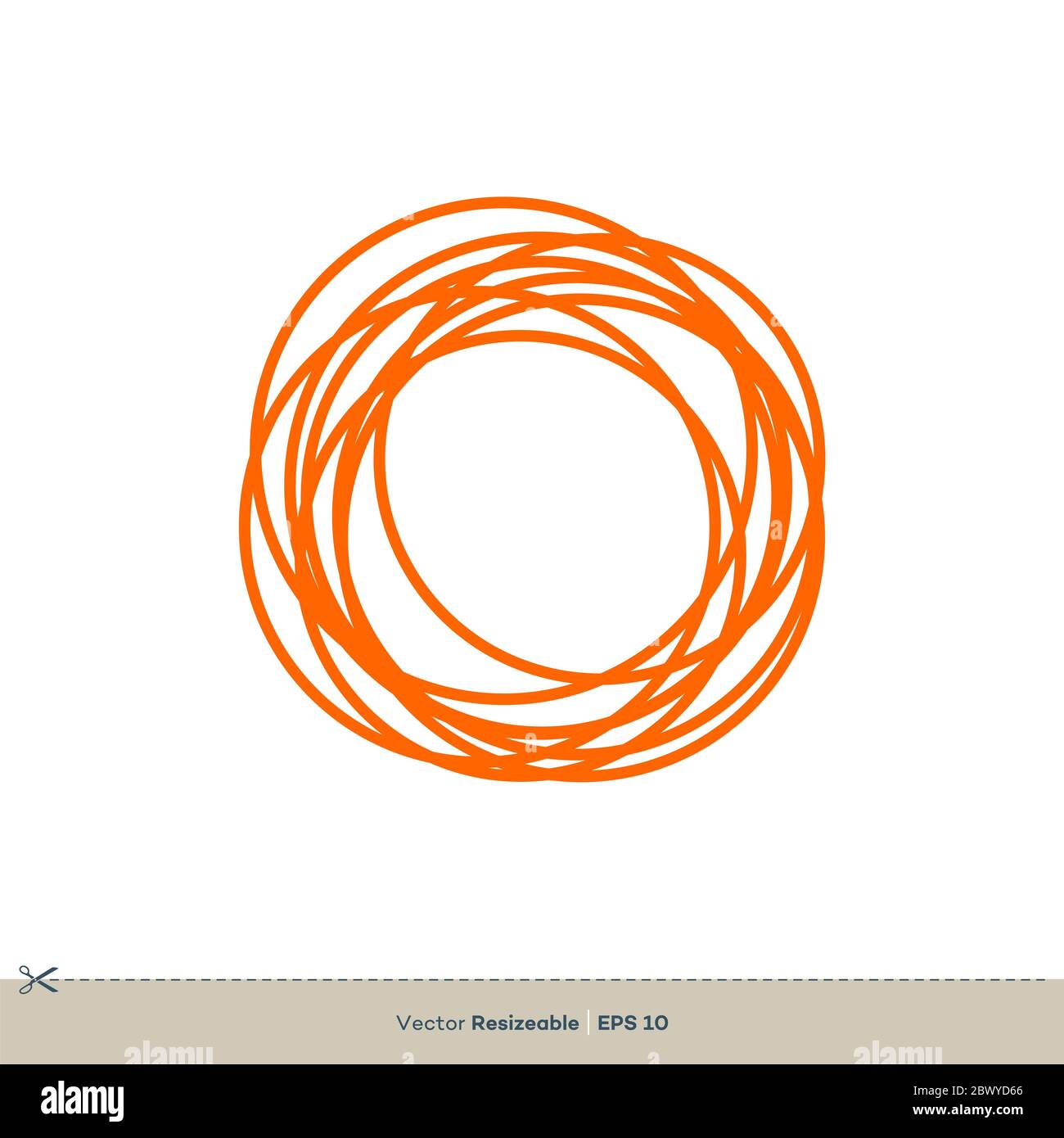 Abstract Circle Lines Logo Template Illustration Design. Vector EPS 10 ...