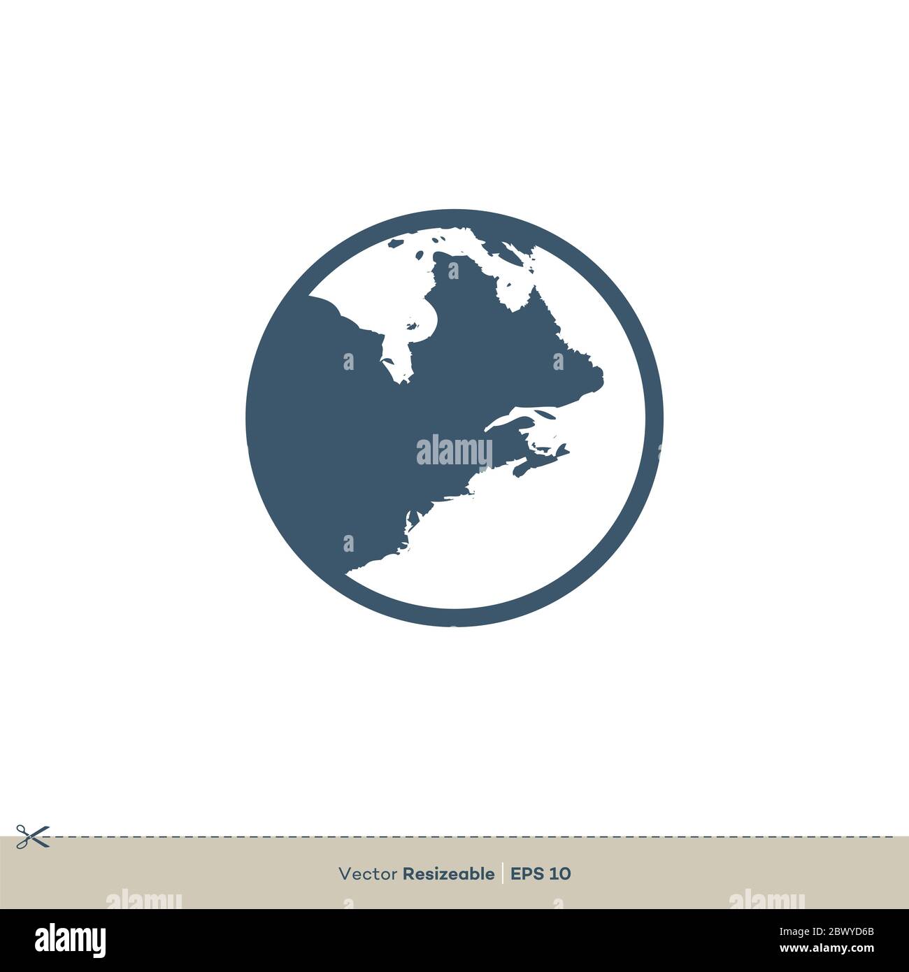 Globe Earth Vector Logo Template Illustration Design. Vector EPS 10 ...