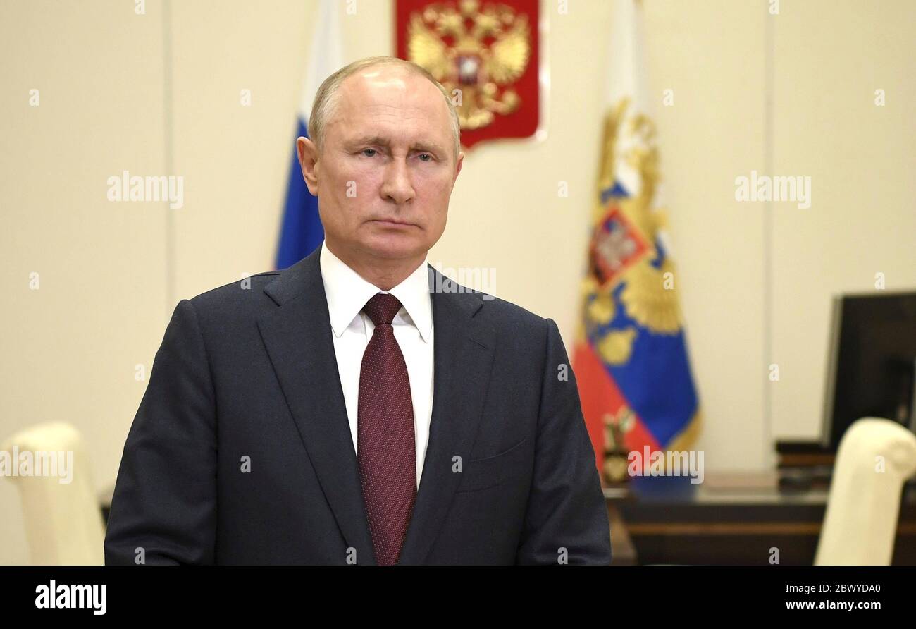 Russian President Vladimir Putin, congratulates current and former ...