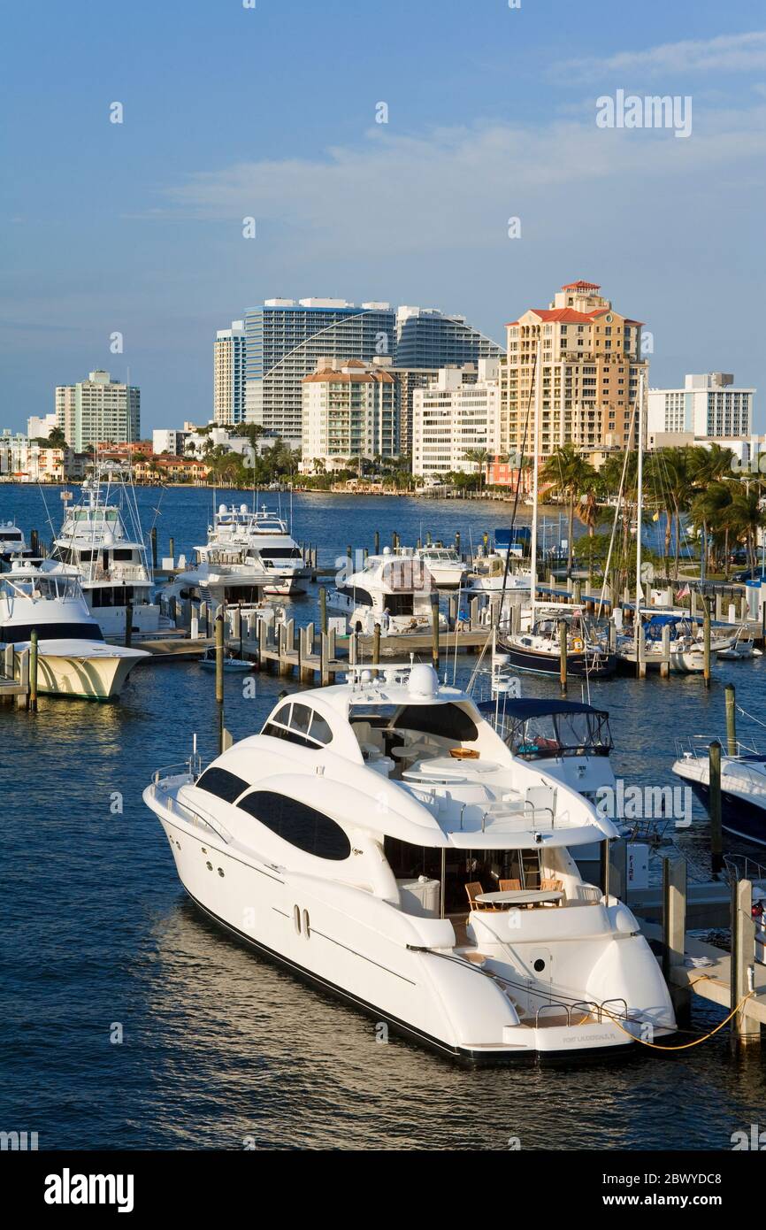 Intercoastal Waterway, Fort Lauderdale, Broward County, Florida, USA ...