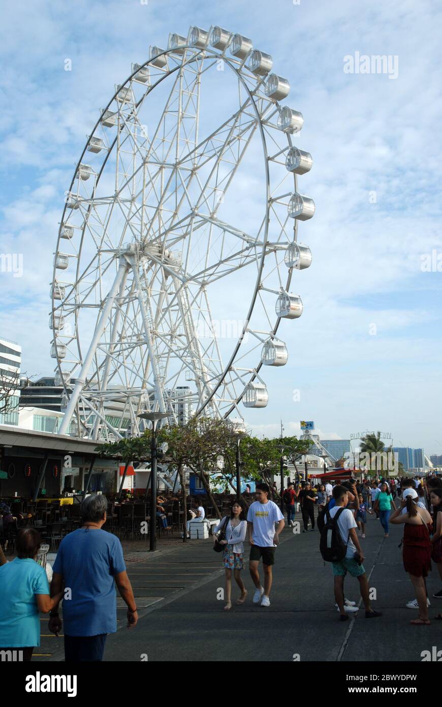 Ferris Wheel outside the Mall of Asia, Pasay, Metro Manila, The ...