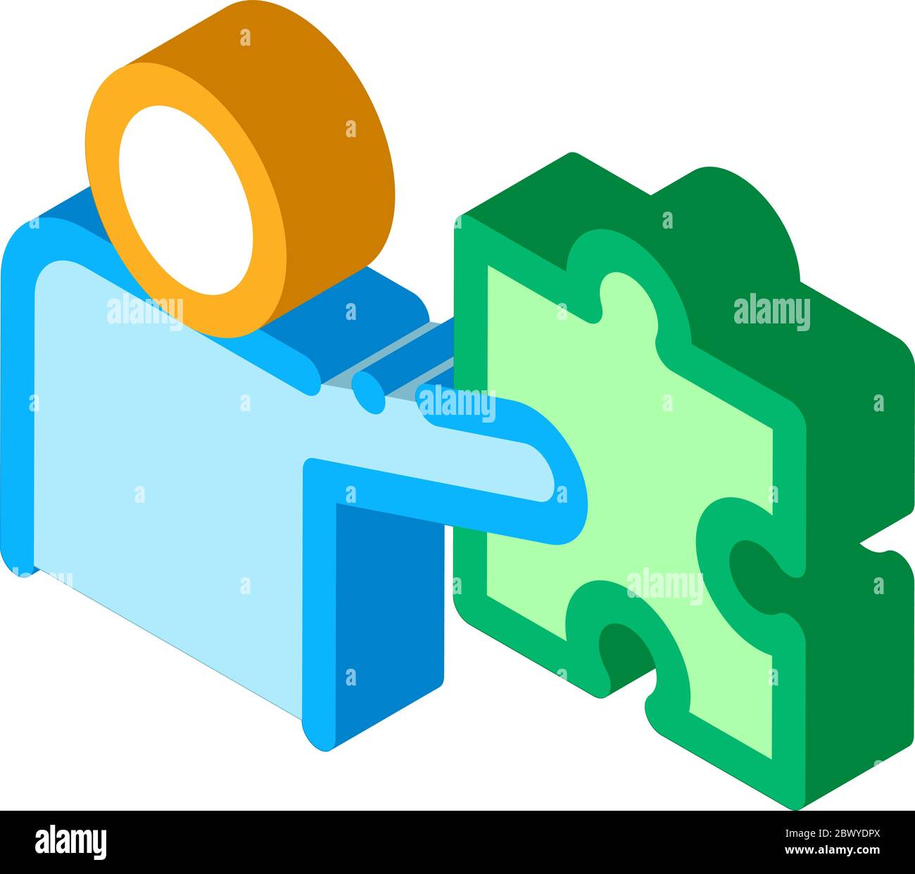 Man Goal Human Talent isometric icon vector illustration Stock Vector ...