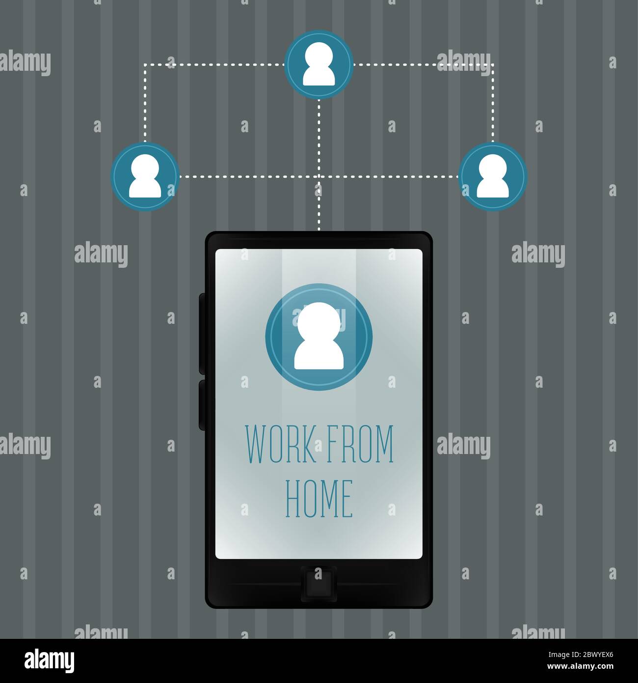 Working from home casual Stock Vector Images - Alamy