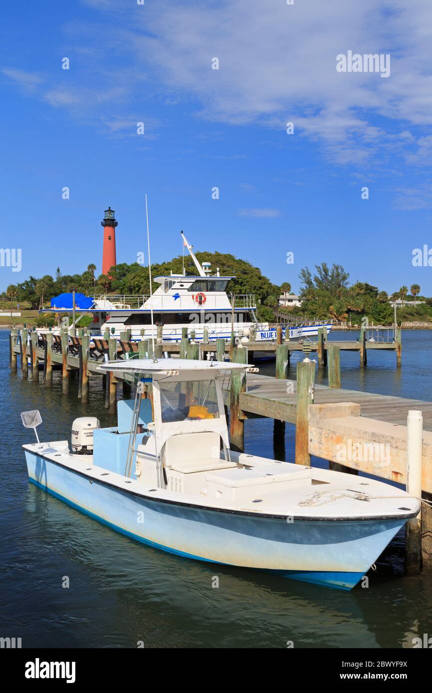 Jupiter Inlet Lighthouse & Marina,Jupiter,Florida,USA,North America ...