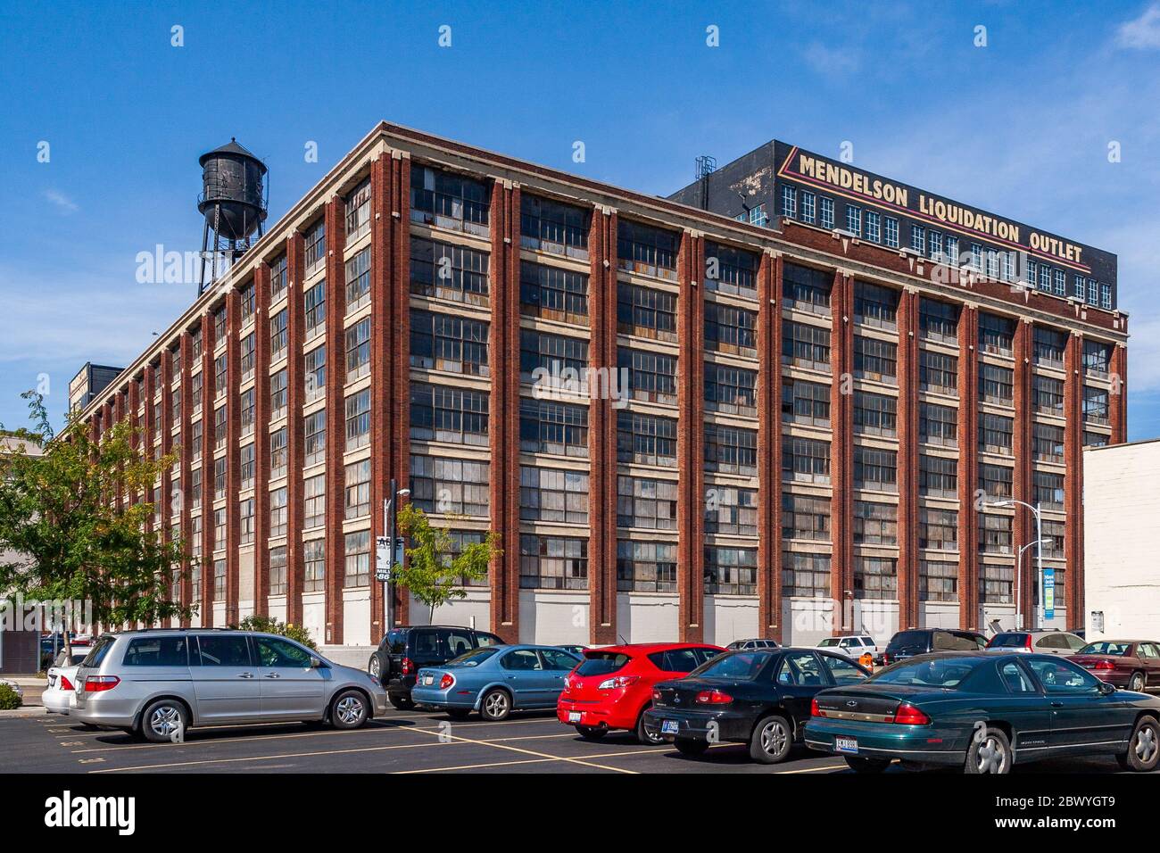 Warehouse building in downtown Dayton Stock Photo - Alamy
