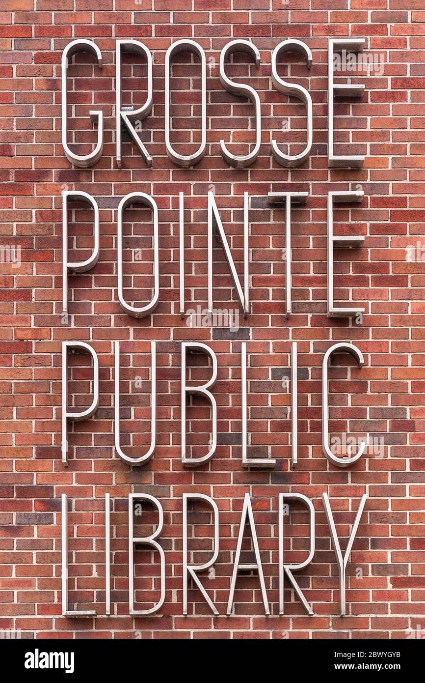 Public library sign hi-res stock photography and images - Alamy