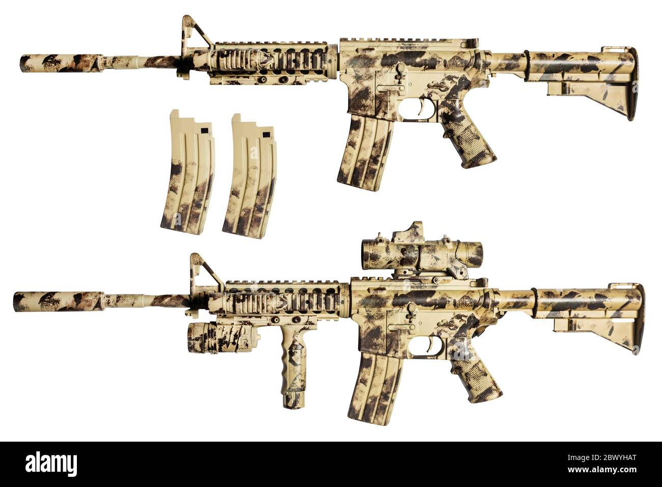 Desert Camo Ar 15