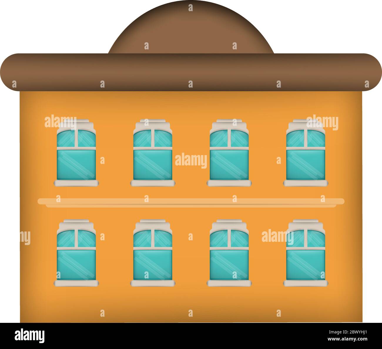 Apartment condo condominium building Stock Vector Images - Alamy