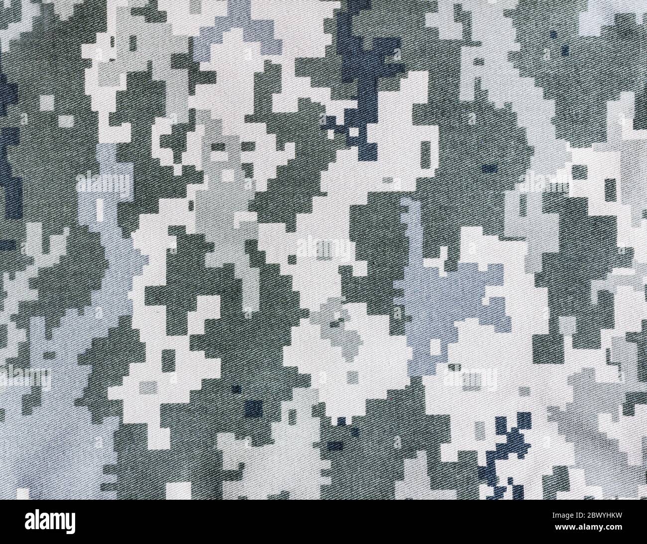Photo of a military pixel camouflage texture cloth Stock Photo - Alamy