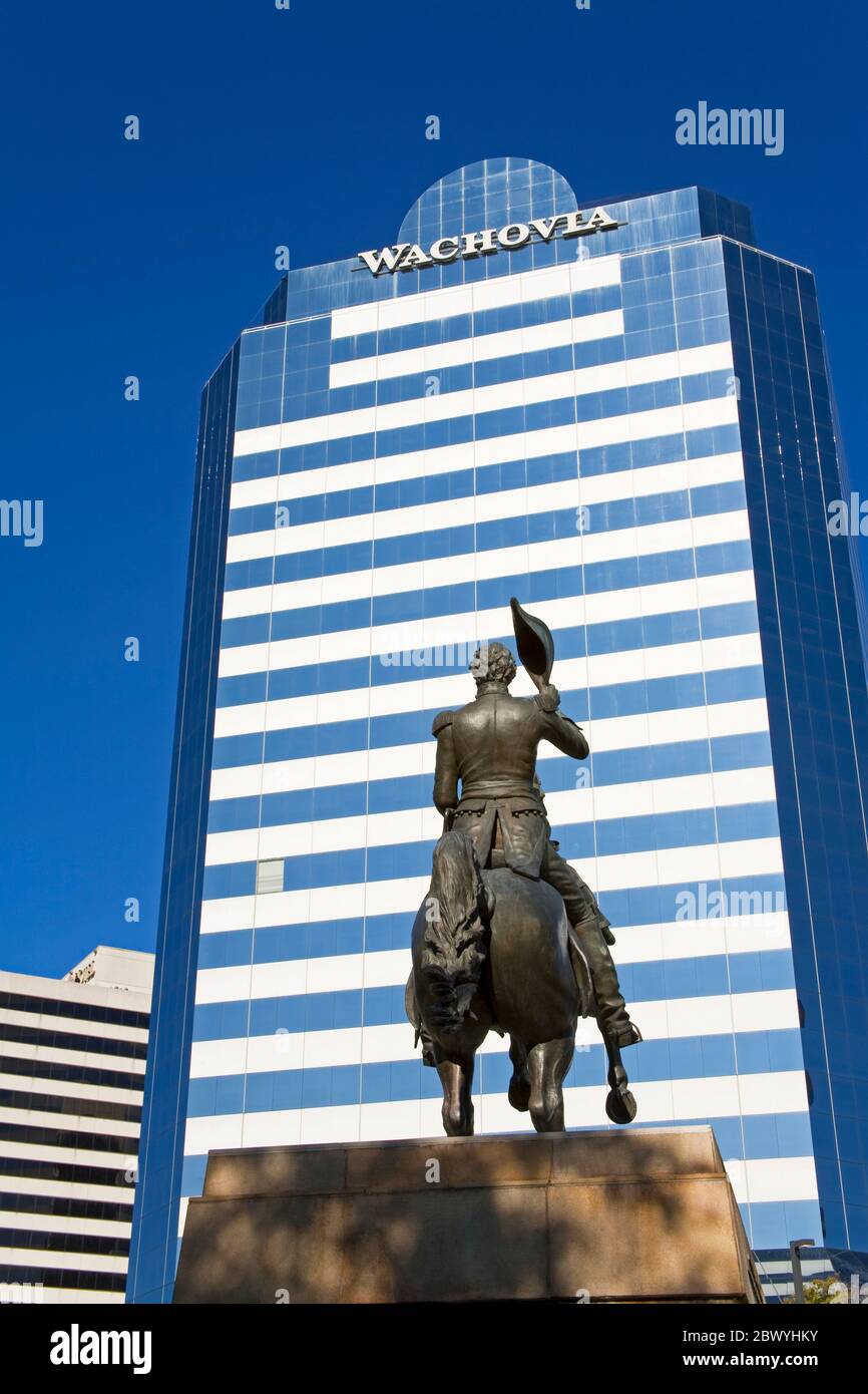 Andrew Jackson Statue, Jacksonville, Florida, USA Stock Photo - Alamy