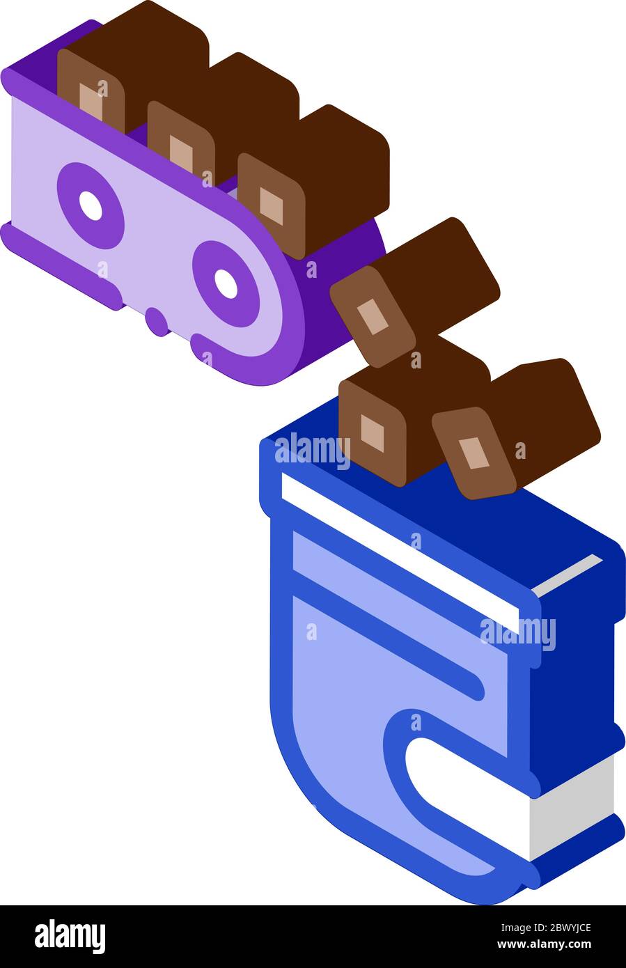 Iron rolling mill Stock Vector Images - Alamy