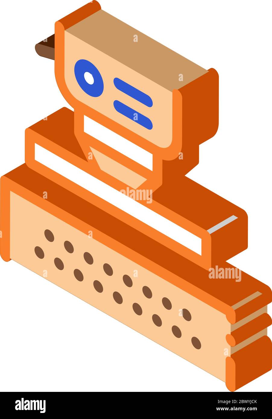 Industrial Tool Metallurgical isometric icon vector illustration Stock ...