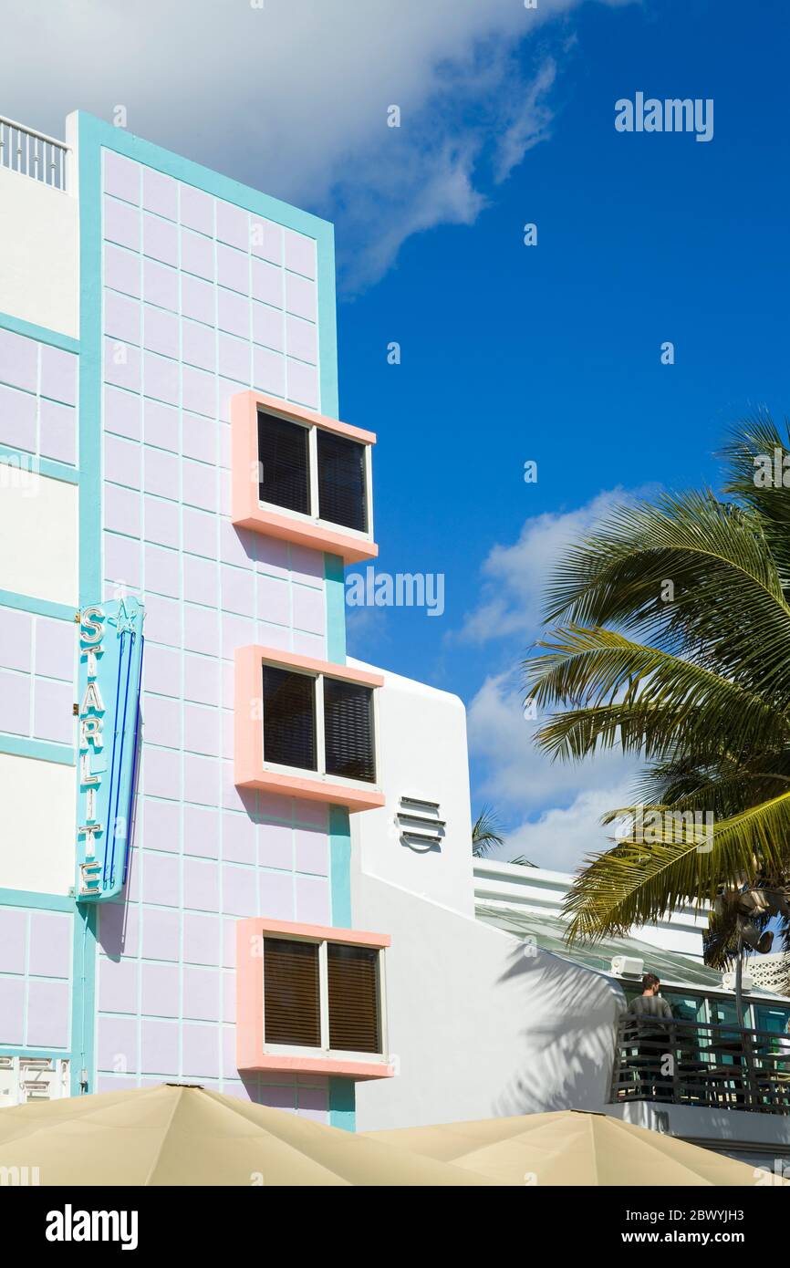Starlight Hotel on Ocean Drive, South Beach, City of Miami Beach ...