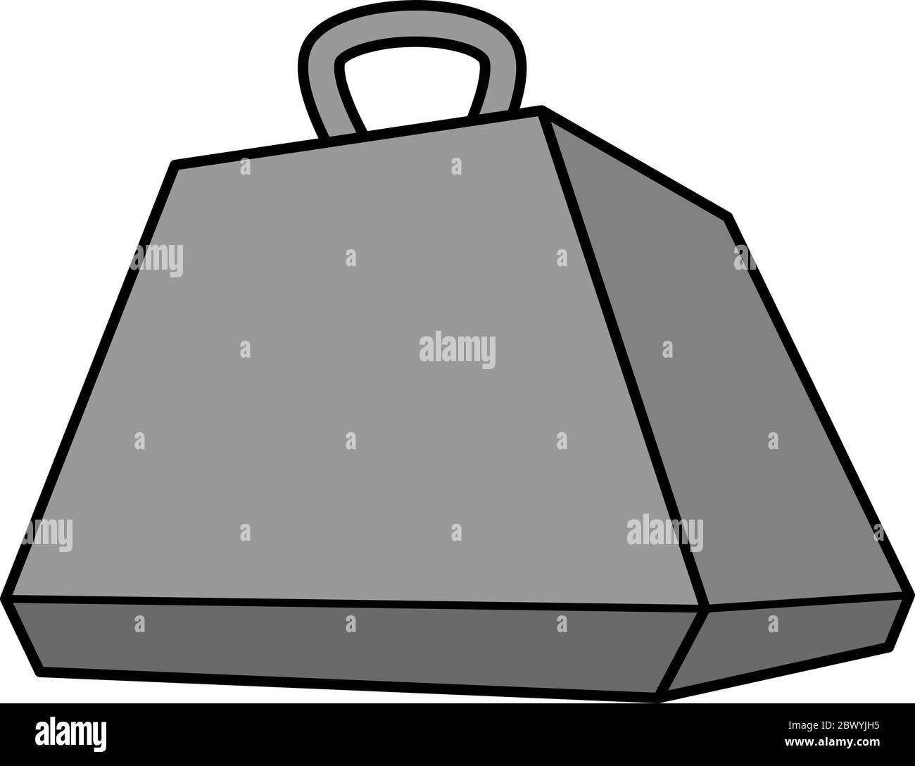 16 Ton Weight- An Illustration of a 16 Ton Weight Stock Vector Image ...