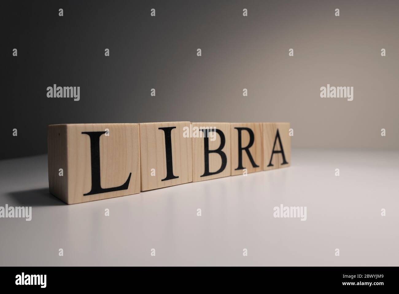 Libra star sign on wooden hi-res stock photography and images - Alamy
