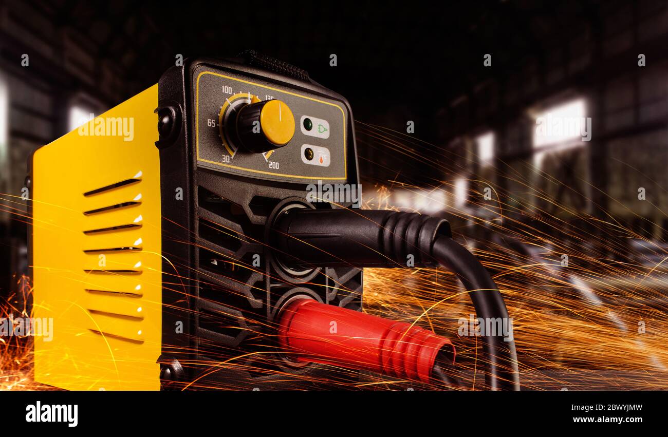 Yellow welder hi-res stock photography and images - Alamy