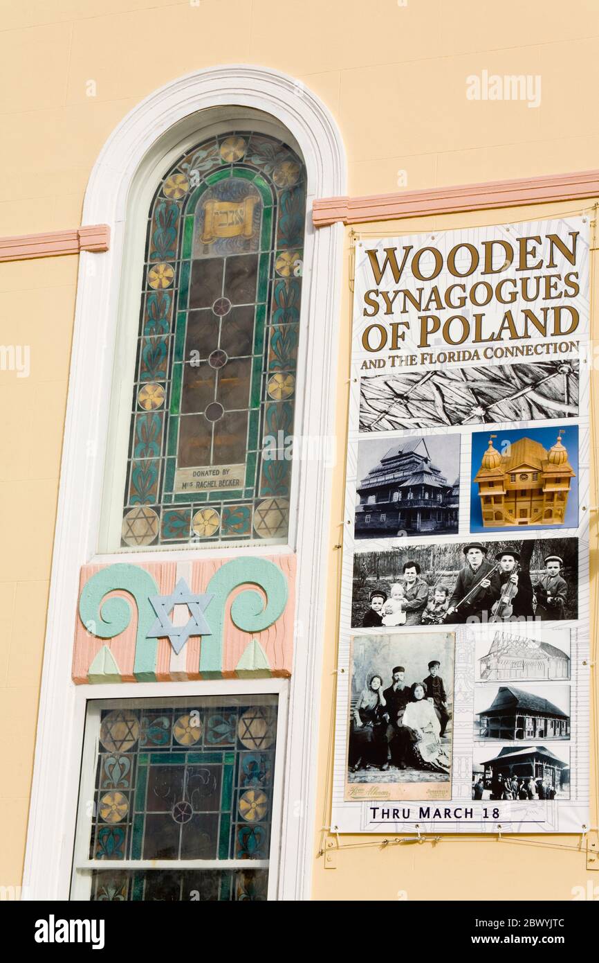 Jewish Museum of Florida, Miami Beach, Florida, USA Stock Photo - Alamy