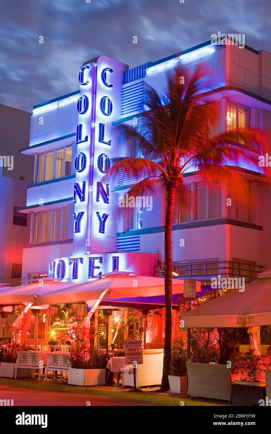 Colony Hotel Miami Florida