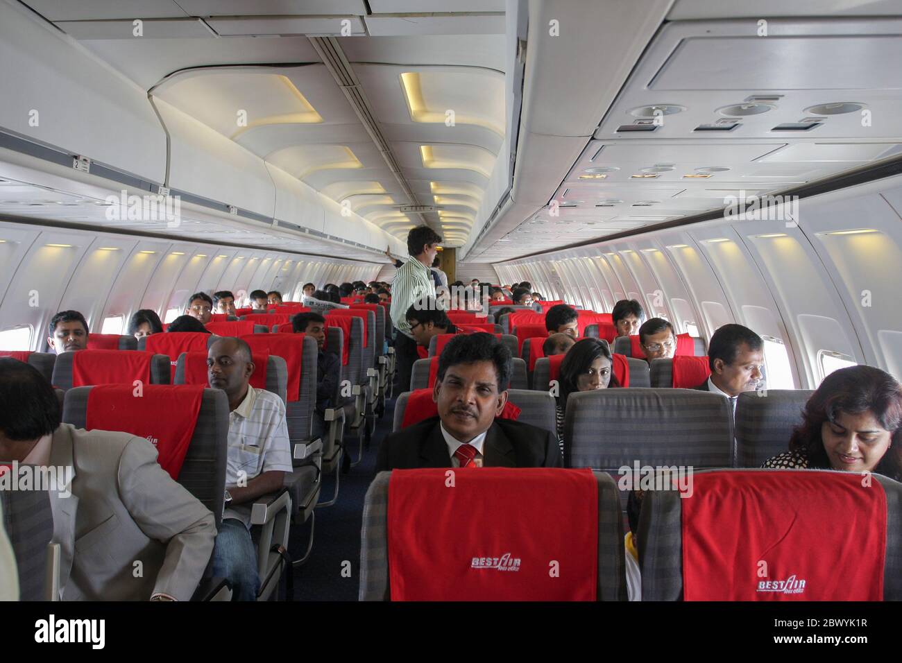 United Airlines Inside 737 200