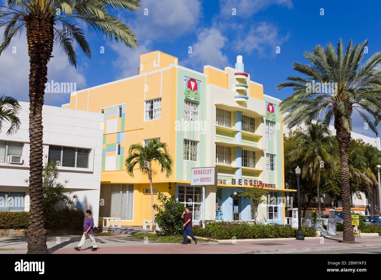 The Berkeley Shore Hotel on Collins Avenue, South Beach, Miami Beach ...