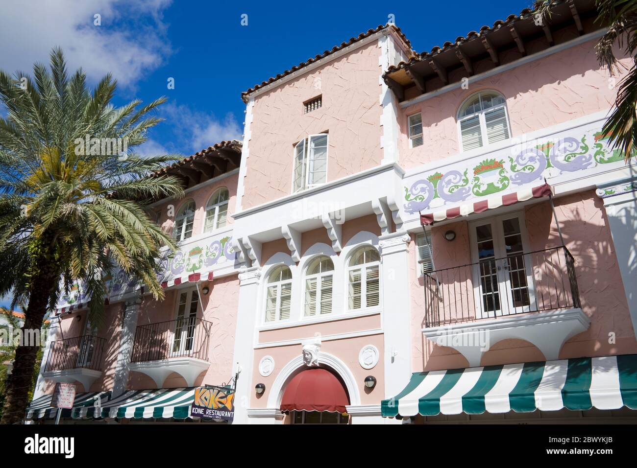 Spanish Village, Miami Beach, Florida, USA Stock Photo - Alamy