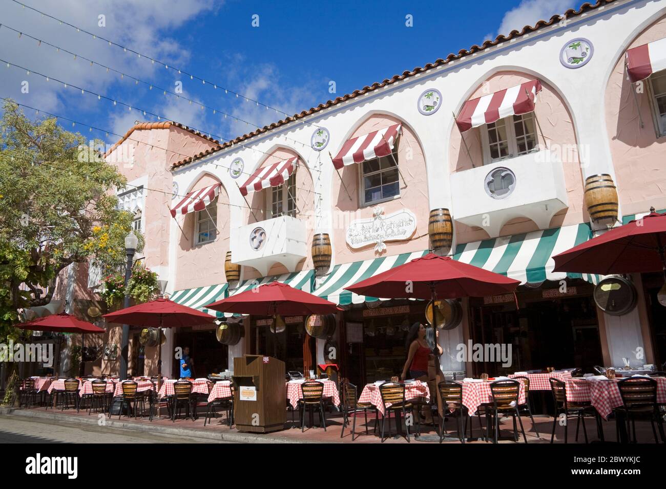 Spanish Village, Miami Beach, Florida, USA Stock Photo - Alamy