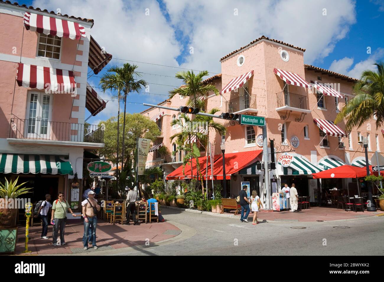 Spanish Village, Miami Beach, Florida, USA Stock Photo - Alamy