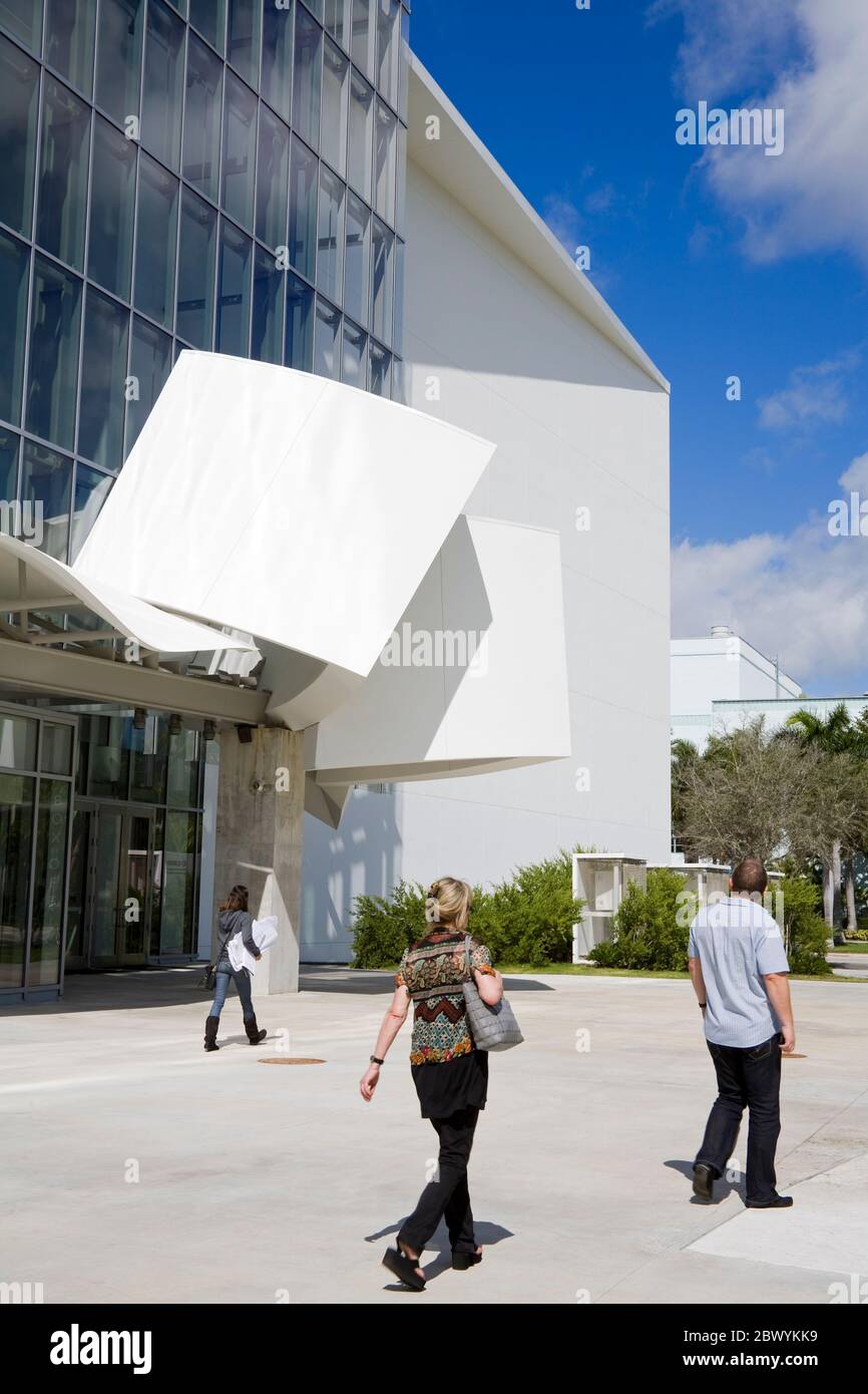 New World Center concert hall, Miami Beach, Florida, USA Stock Photo ...