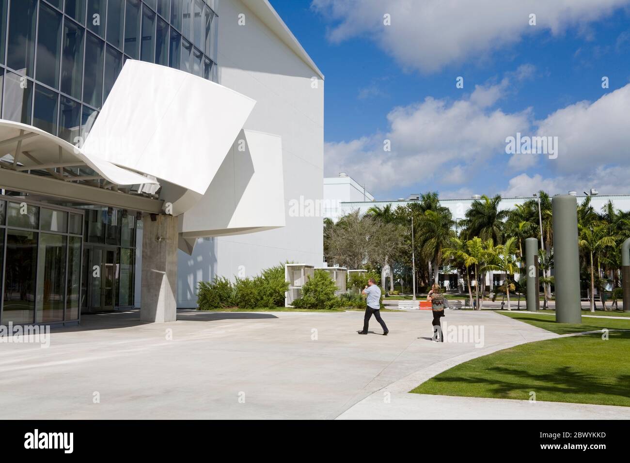 New World Center concert hall, Miami Beach, Florida, USA Stock Photo ...