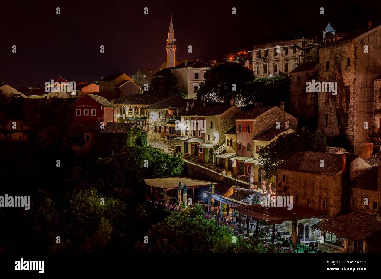 Mostar night hi-res stock photography and images - Alamy