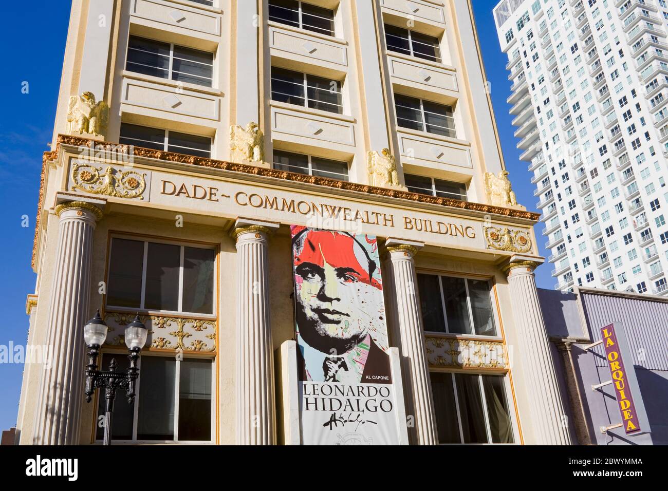 Historic Dade-Commonwealth Building, Miami, Florida, USA Stock Photo ...