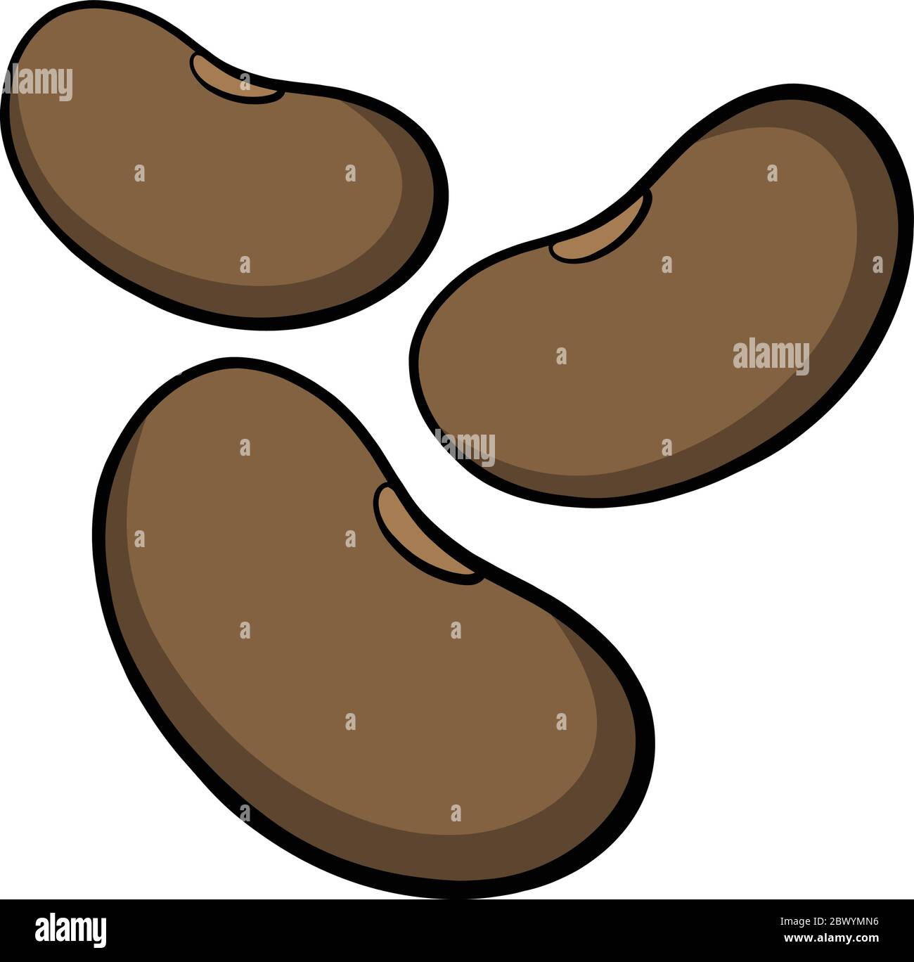 Beans- An Illustration of Beans Stock Vector Image & Art - Alamy