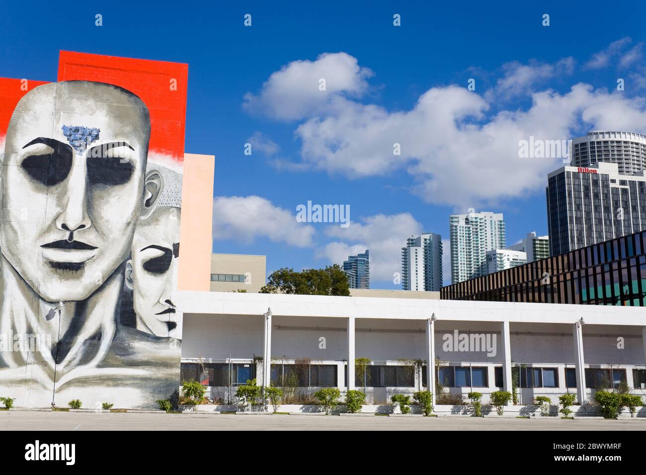 Mural by subi in downtown miami hi-res stock photography and images - Alamy