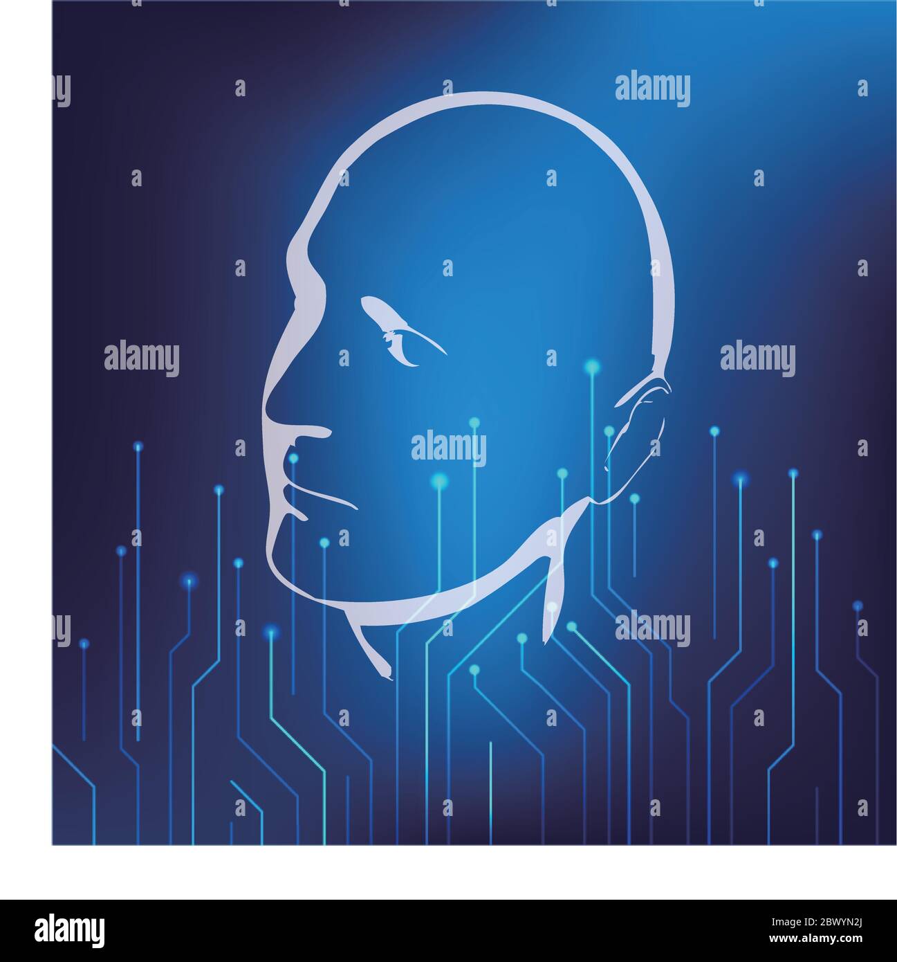 Ai singularity Stock Vector Images - Alamy