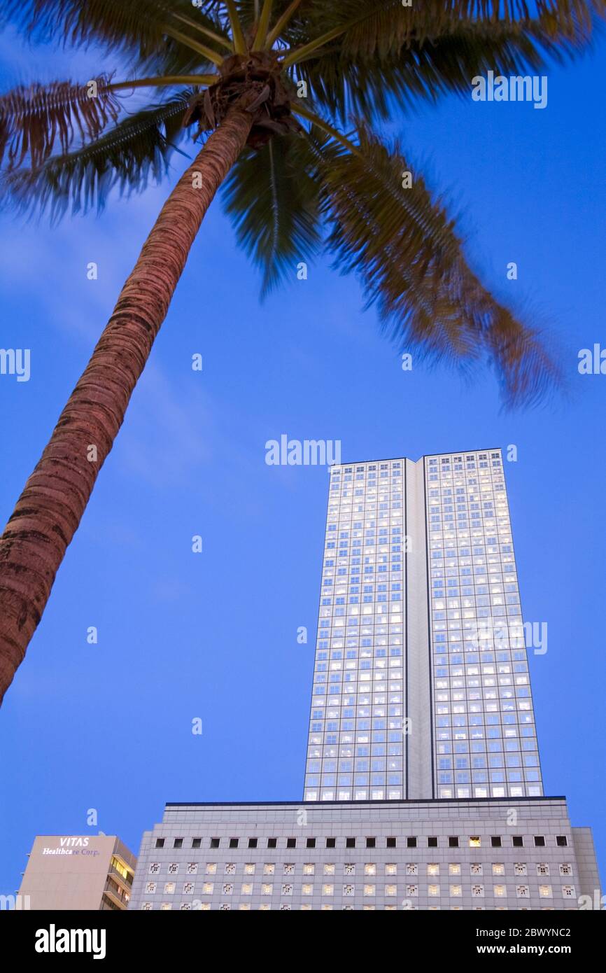 Skyscraper in downtown Miami, Florida, USA Stock Photo - Alamy