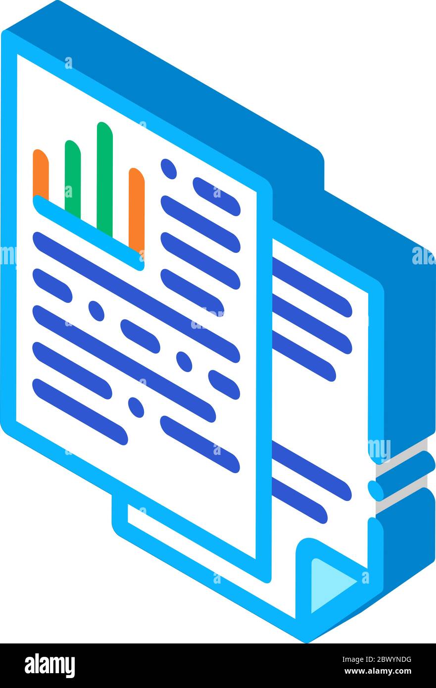 Medical History Biohacking isometric icon vector illustration Stock ...