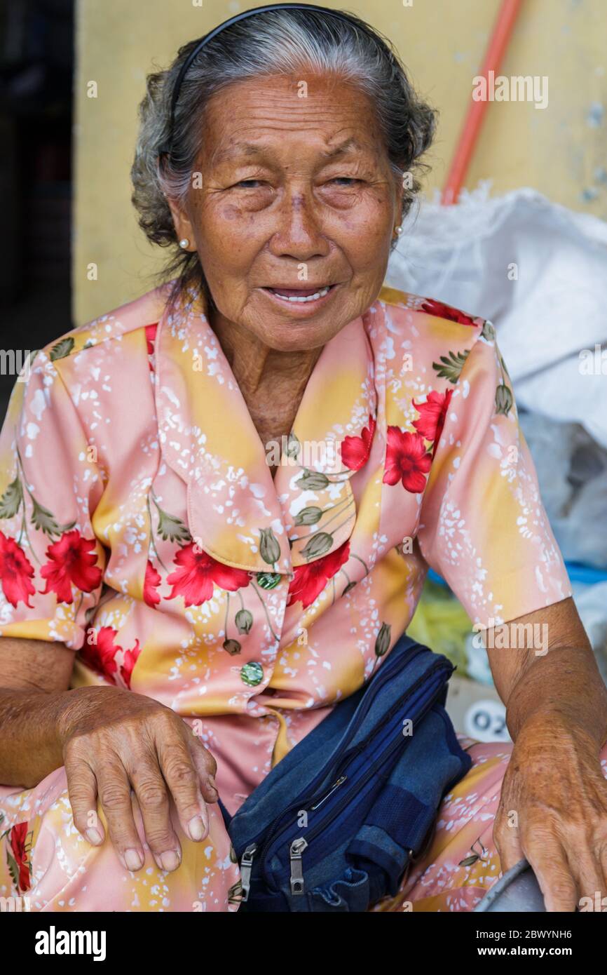 Tuaran, Sabah, Malaysia-January 25,2018: Street photo view of ...