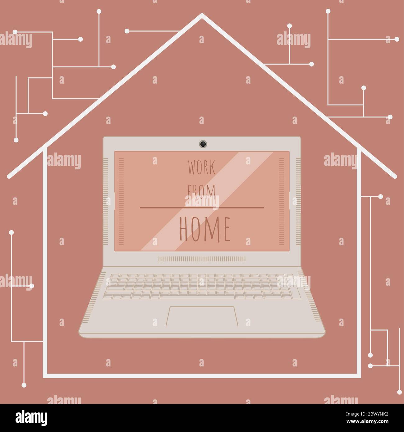 Desk poster Stock Vector Images - Alamy