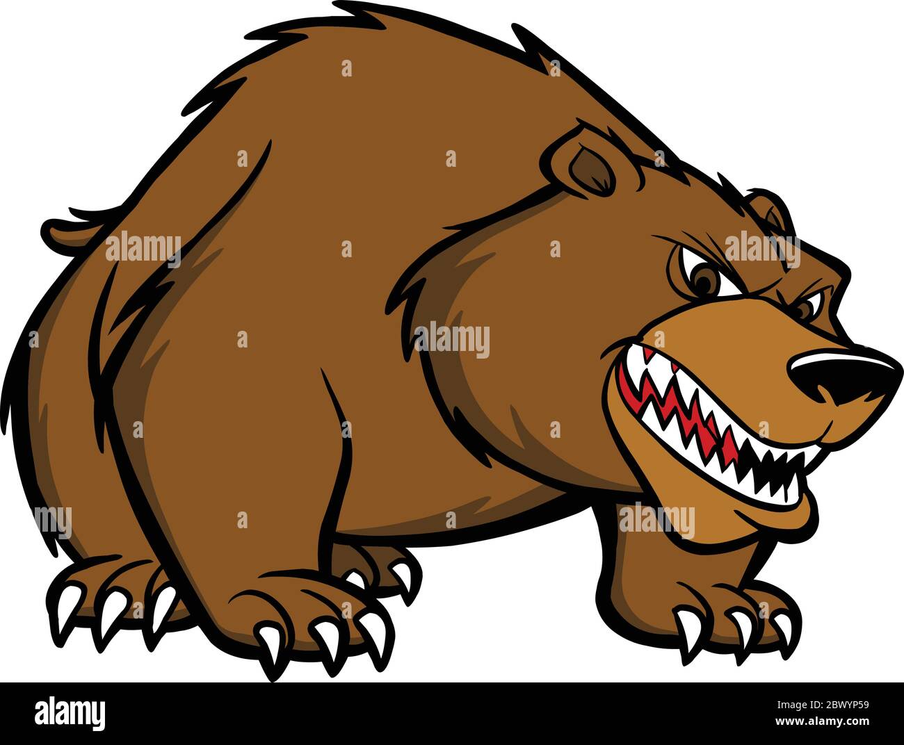 Ferocious Bear Clipart
