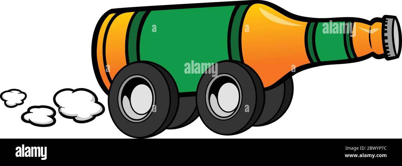 Beer Delivery - A cartoon illustration of a Beer Delivery Stock Vector ...