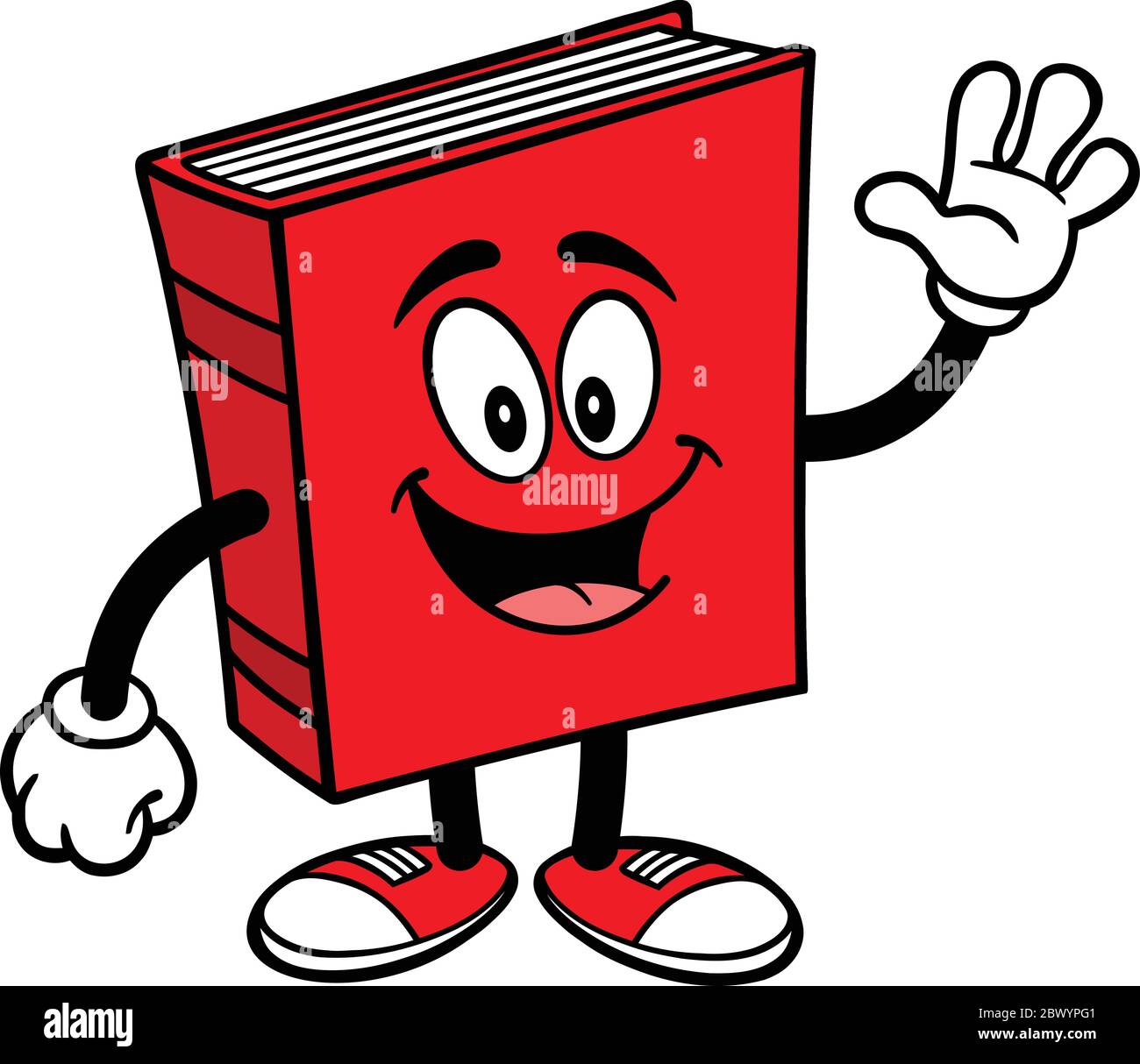 Cartoon book library hi-res stock photography and images - Alamy