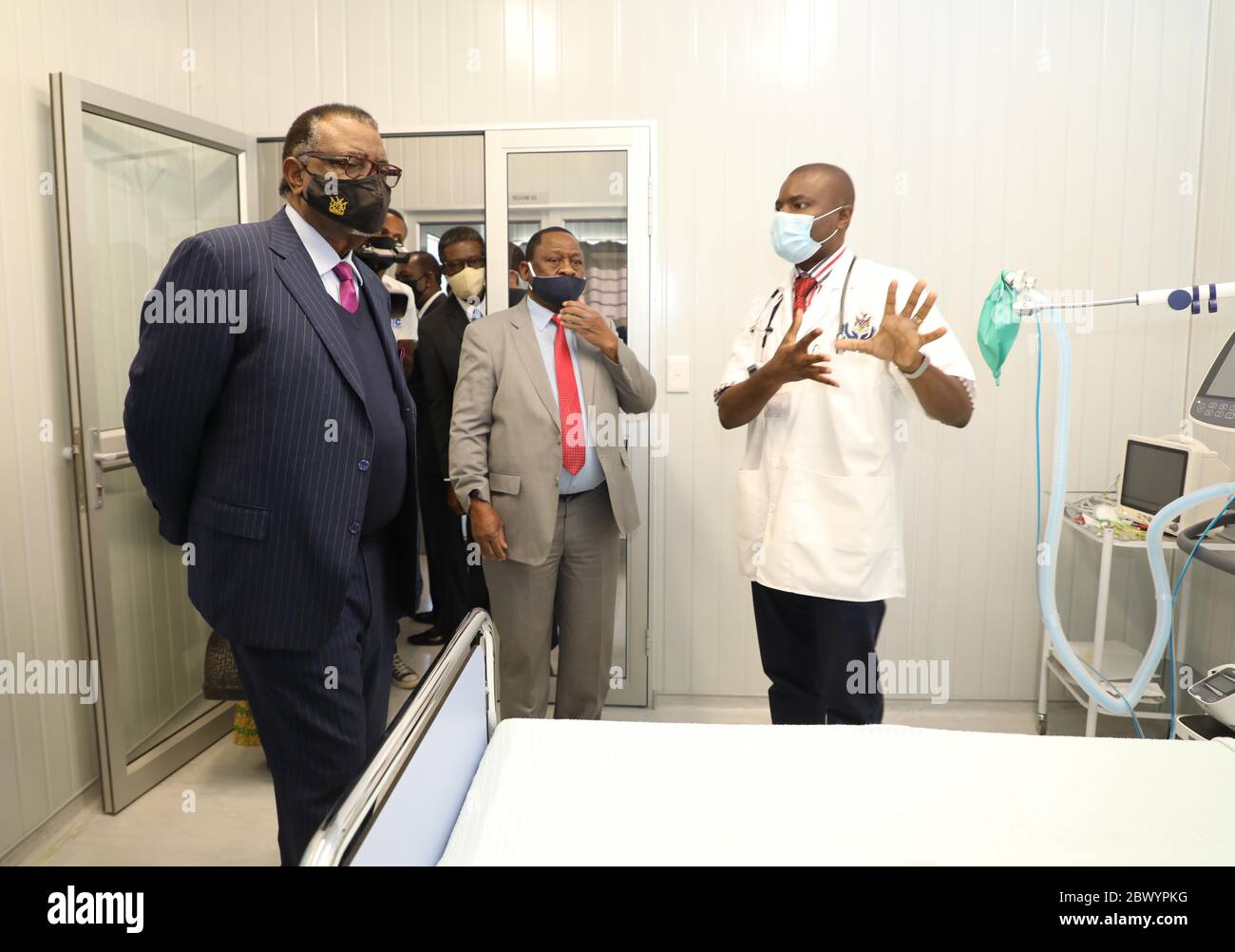 Hage geingob president of namibia hi-res stock photography and images ...